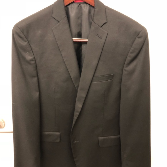 Alfani | Suits & Blazers | Black Slim Fit Alfani Red Suit | Poshmark